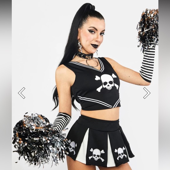 Dolls Kill | Other | Deadly Cheerleader Costume Set | Poshmark
